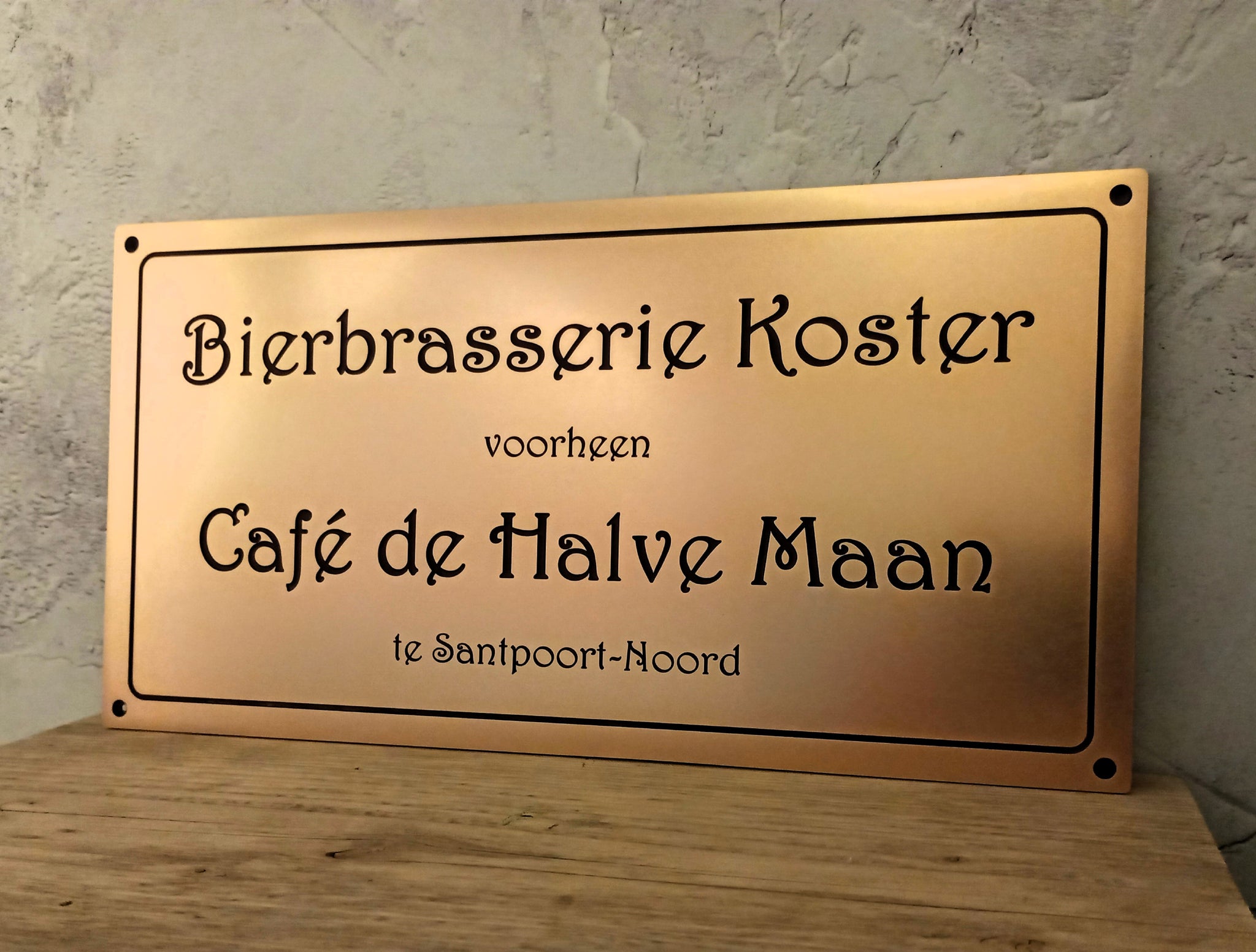 Engraved Bronze, Copper & Brass Plaques with Personalised Text - Name ...